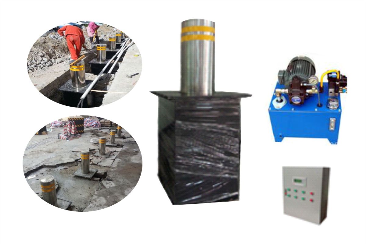 hydraulic rising bollard | Safeagle X-ray baggage screening